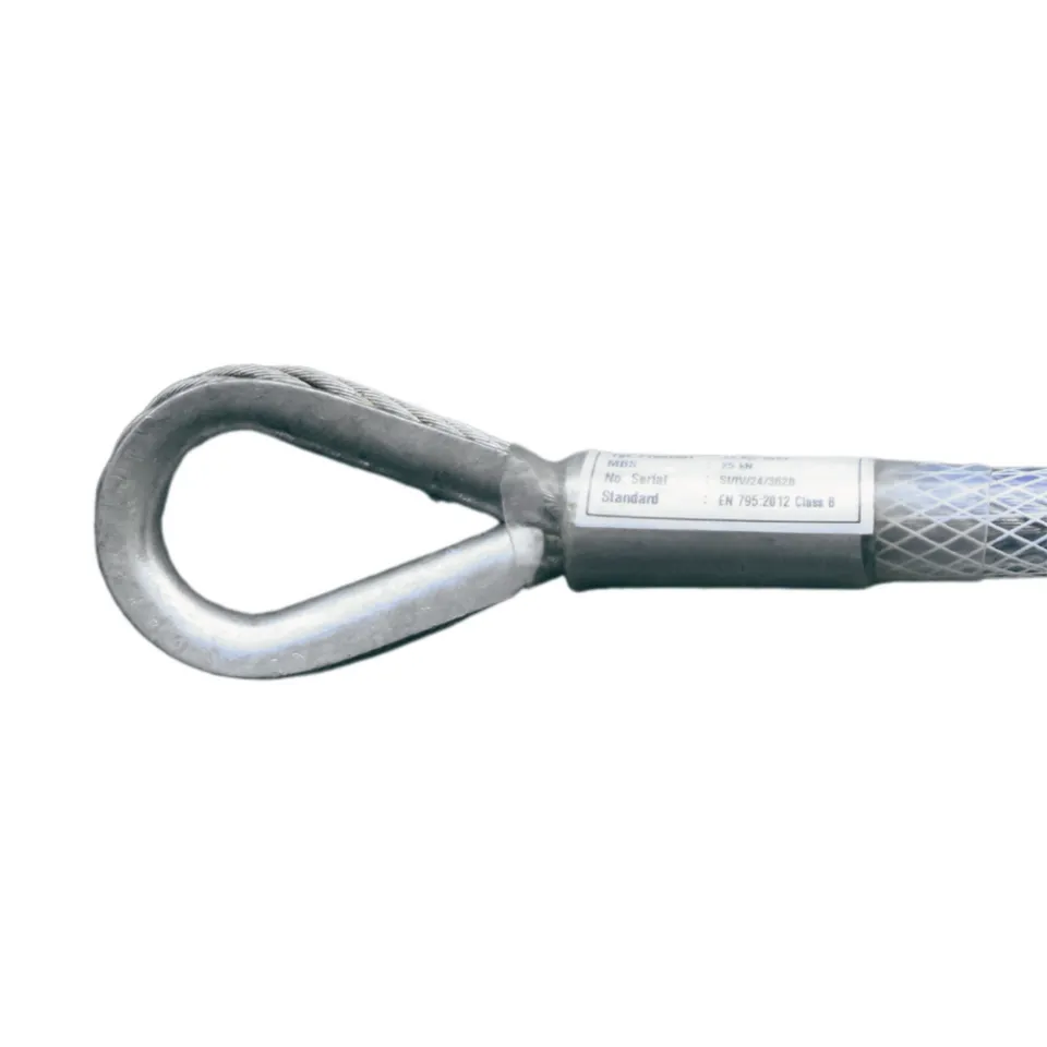 Anchor Wire Rope Sling Anchor Sling - SpanSet