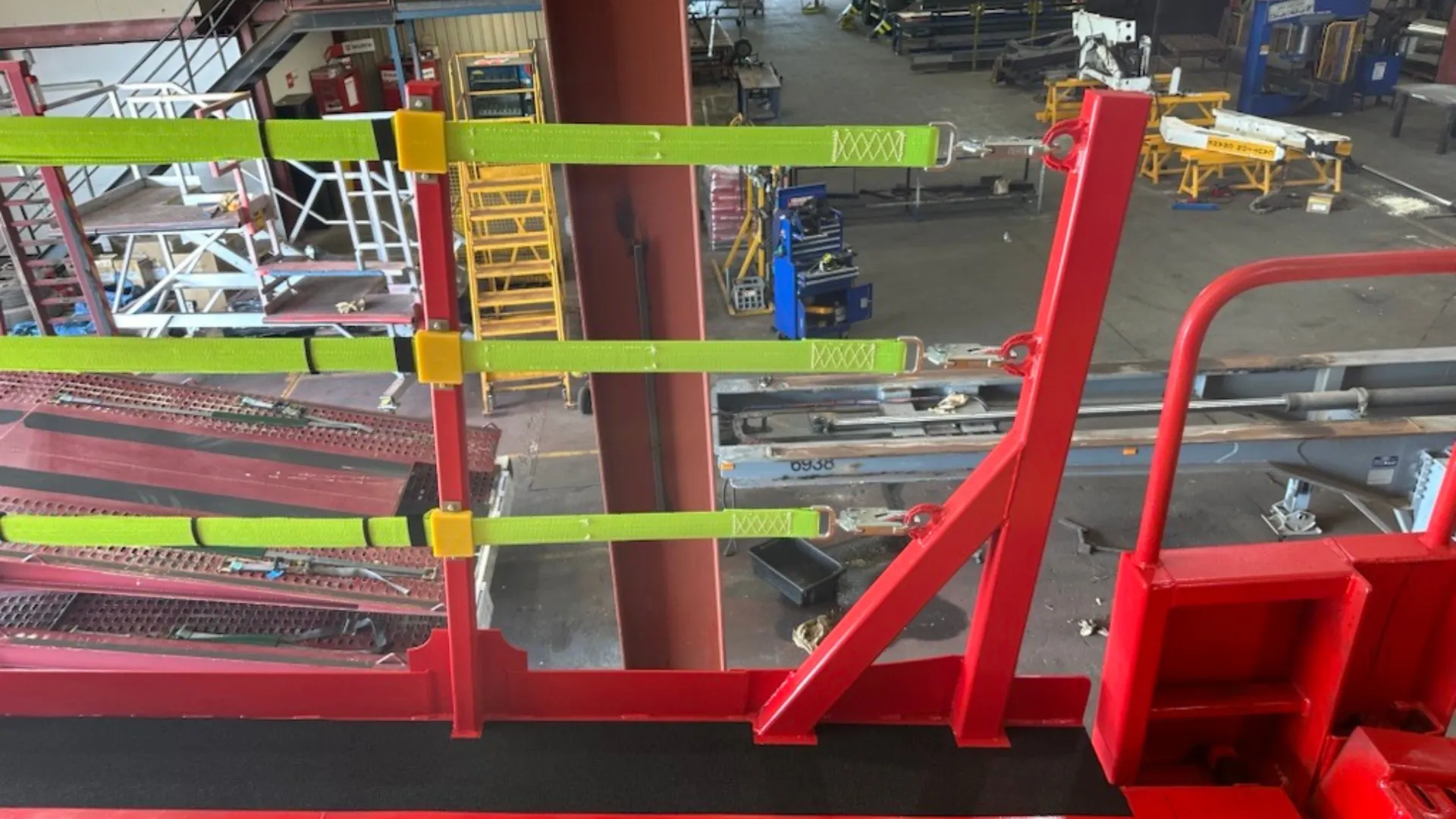 WebRail Heavy Vehicle Fall Protection & Fall Restraint | Spa