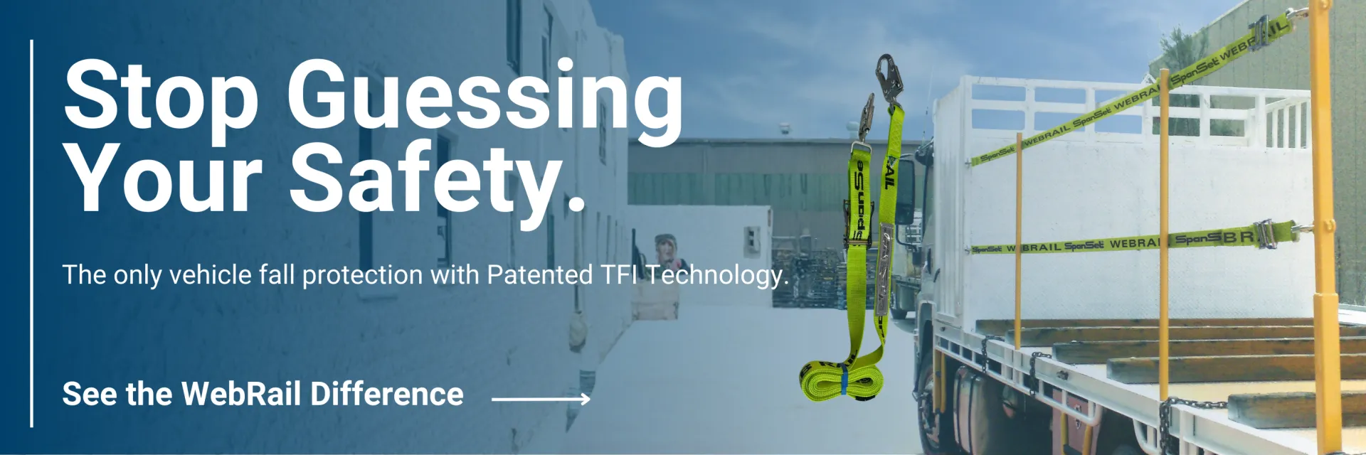 WebRail Heavy Vehicle Fall Protection System - SpanSet Austr
