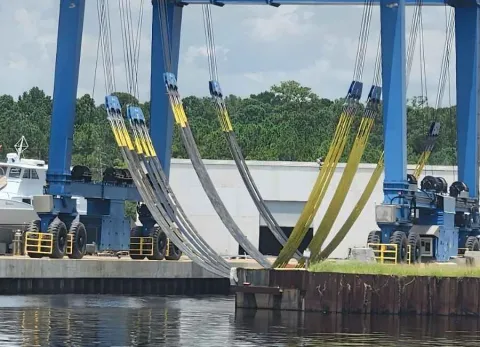 Boat Lifting Slings for Marinas, Shipyards & Travel Lifts